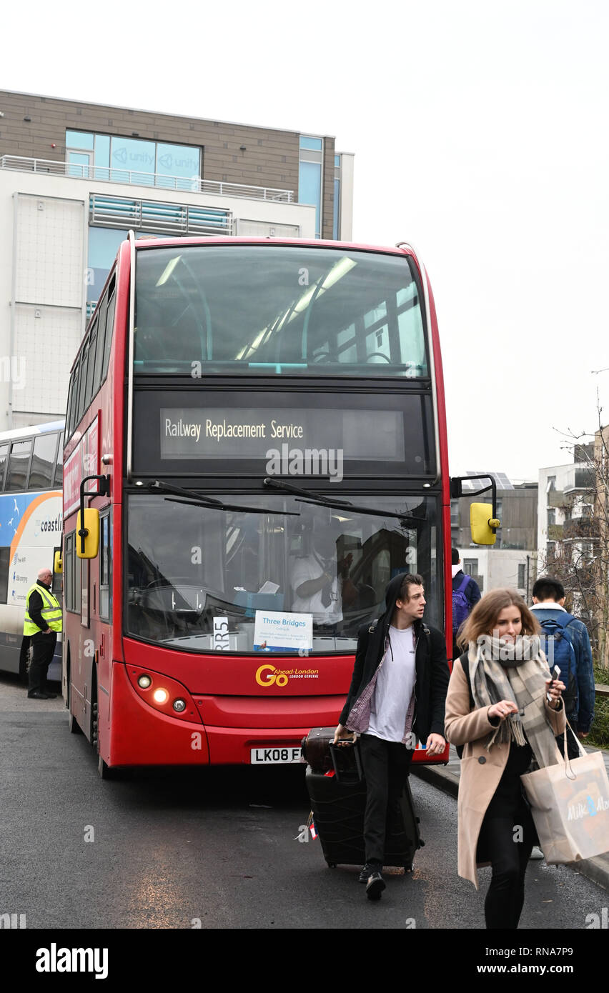 Three bridges station hi-res stock photography and images - Alamy