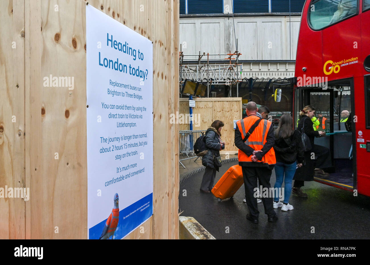Rail replacement buses hi-res stock photography and images - Alamy