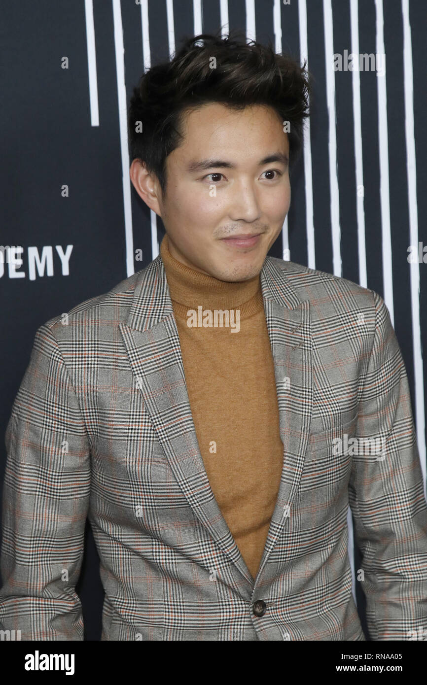Los Angeles, CA, USA. 12th Feb, 2019. LOS ANGELES - FEB 12: Justin Min ...