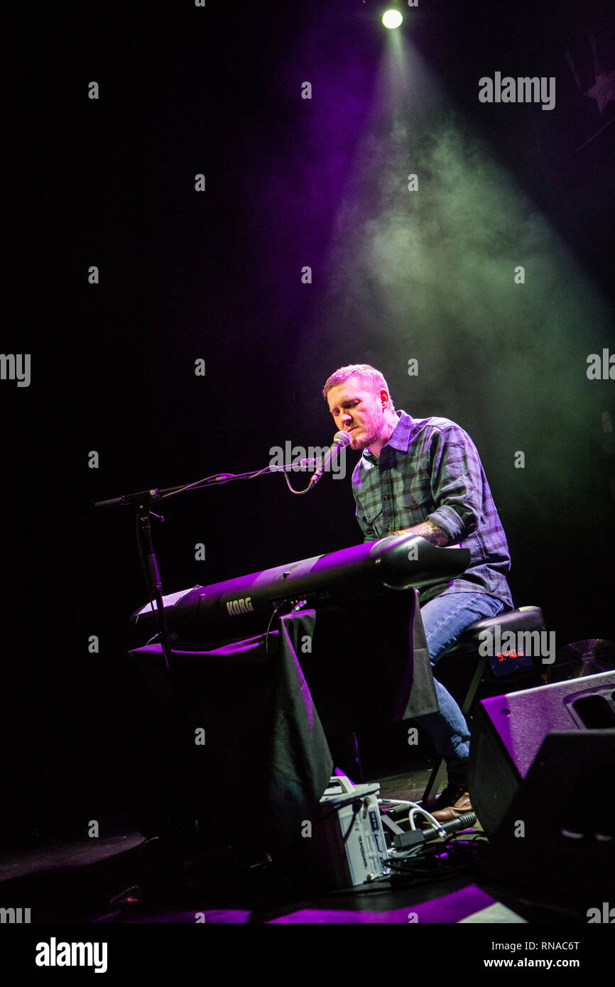 Milan, Italy. 17th Feb, 2019. The American singer-songwriter BRIAN ...