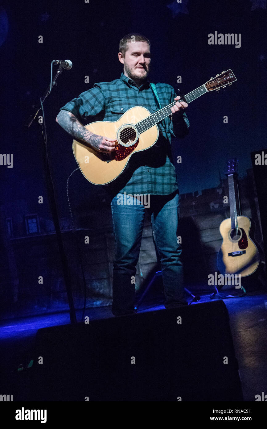 Milan, Italy. 17th Feb, 2019. The American singer-songwriter BRIAN ...