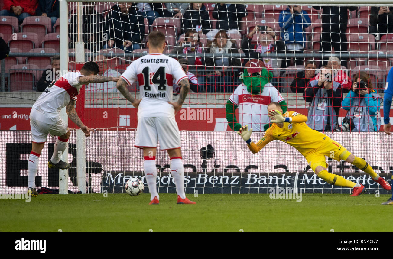 Stuttgart, Deutschland. 16th Feb, 2019. Soccer: Bundesliga, VfB ...