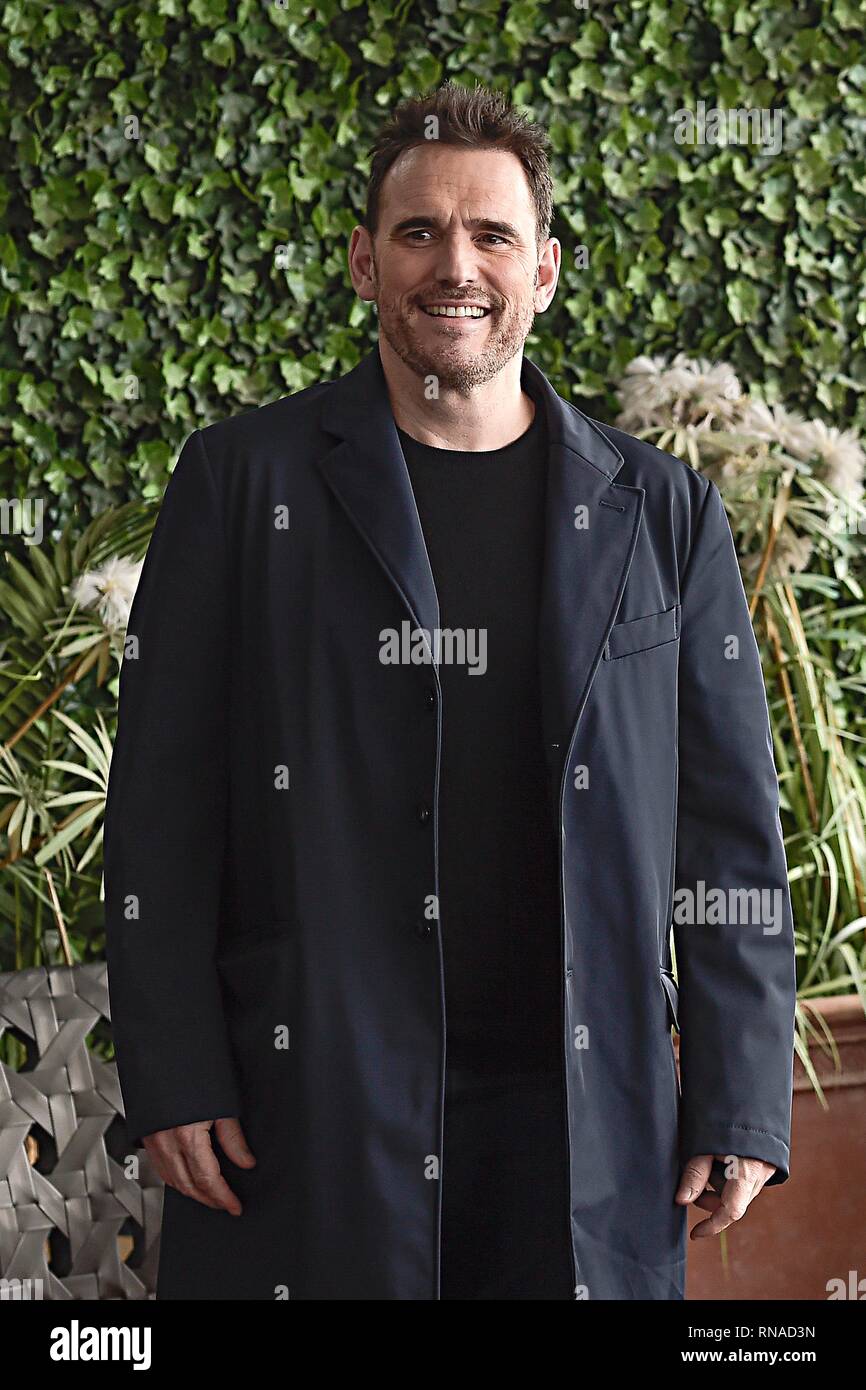 Rome, Italy. 18th Feb, 2019. Italy, Rome, 18 February, 2019 : Matt ...