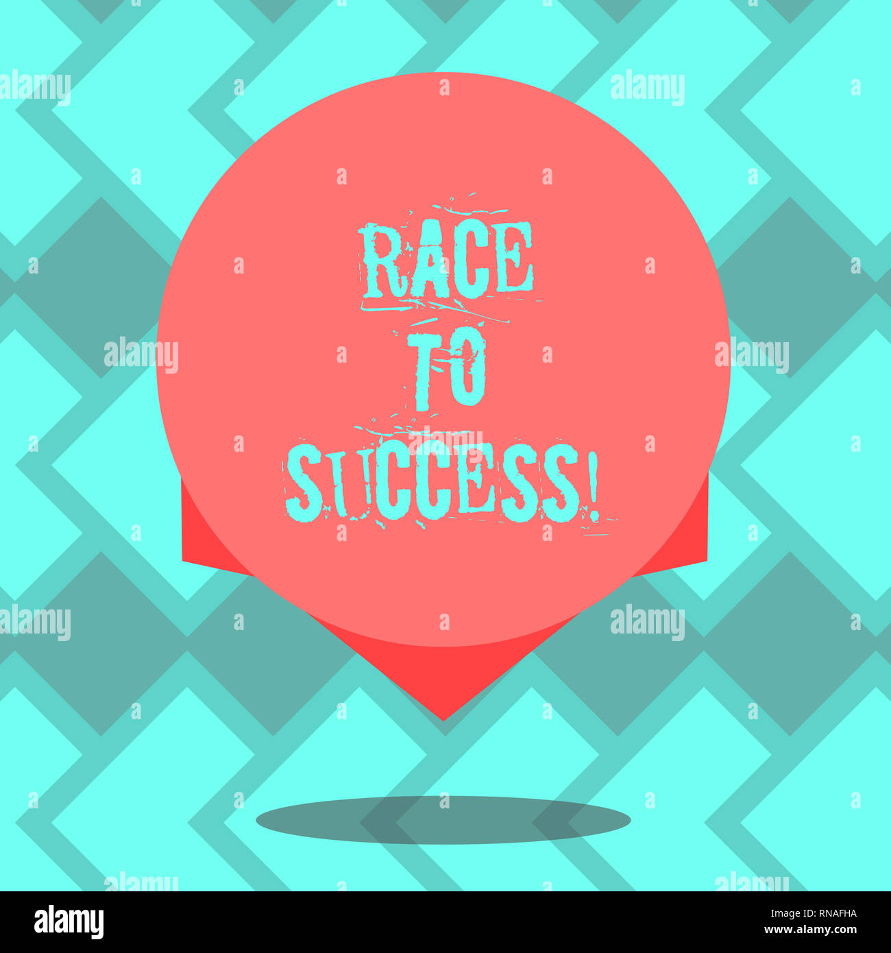 Text sign showing Race To Success. Conceptual photo Competition for ...