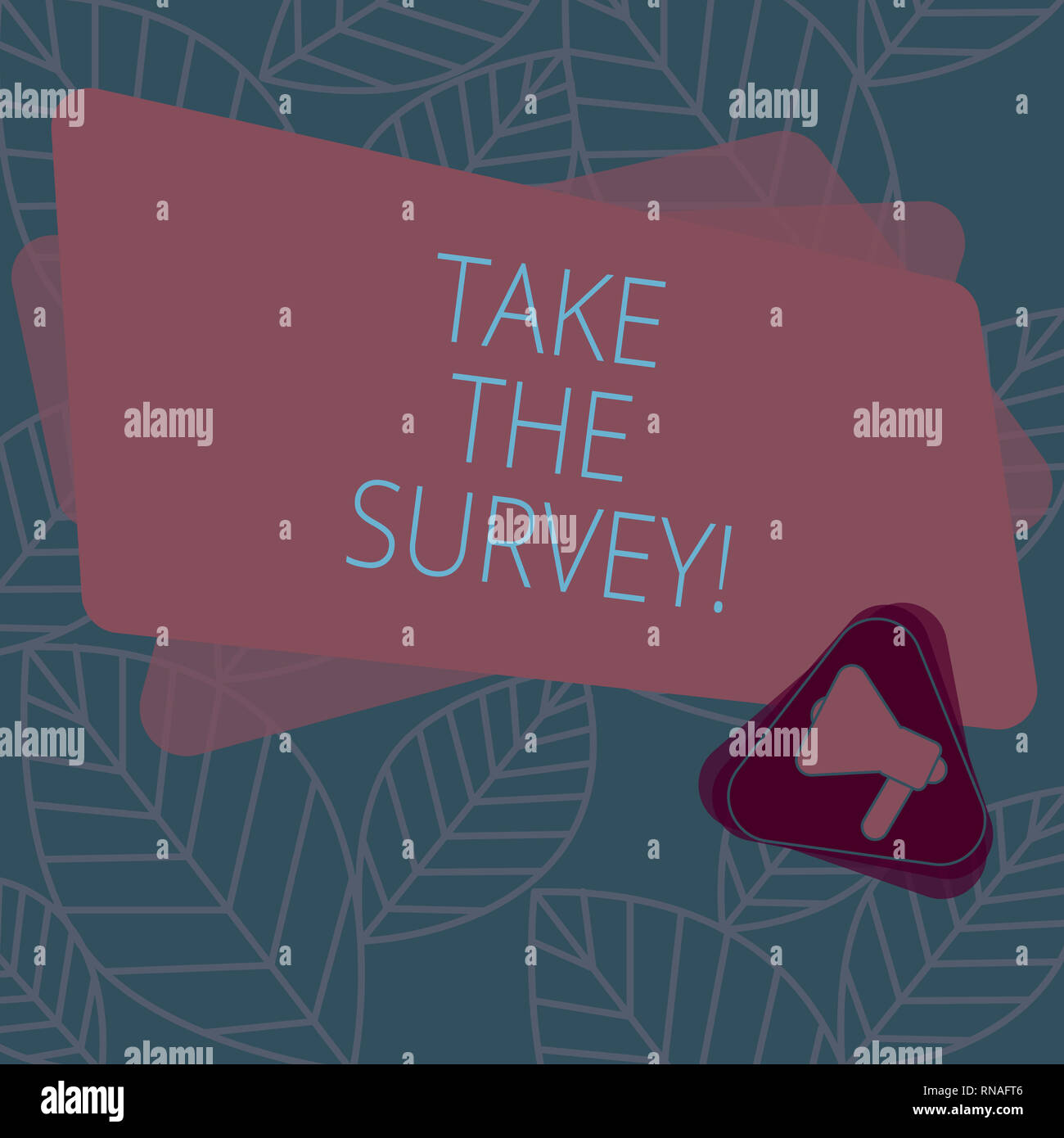 Conceptual hand writing showing Take The Survey. Business photo text ...
