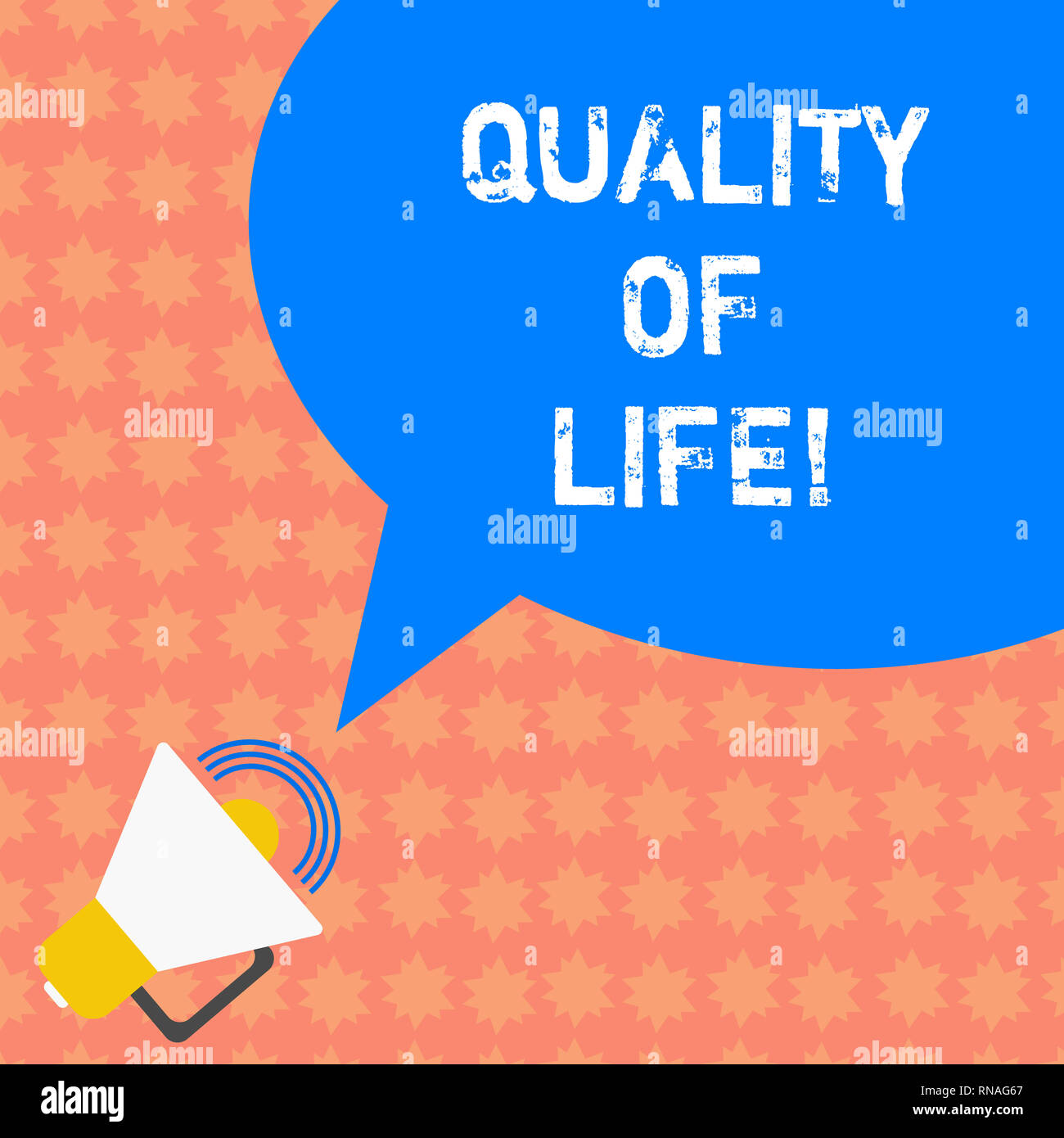 Writing note showing Quality Of Life. Business photo showcasing Being ...