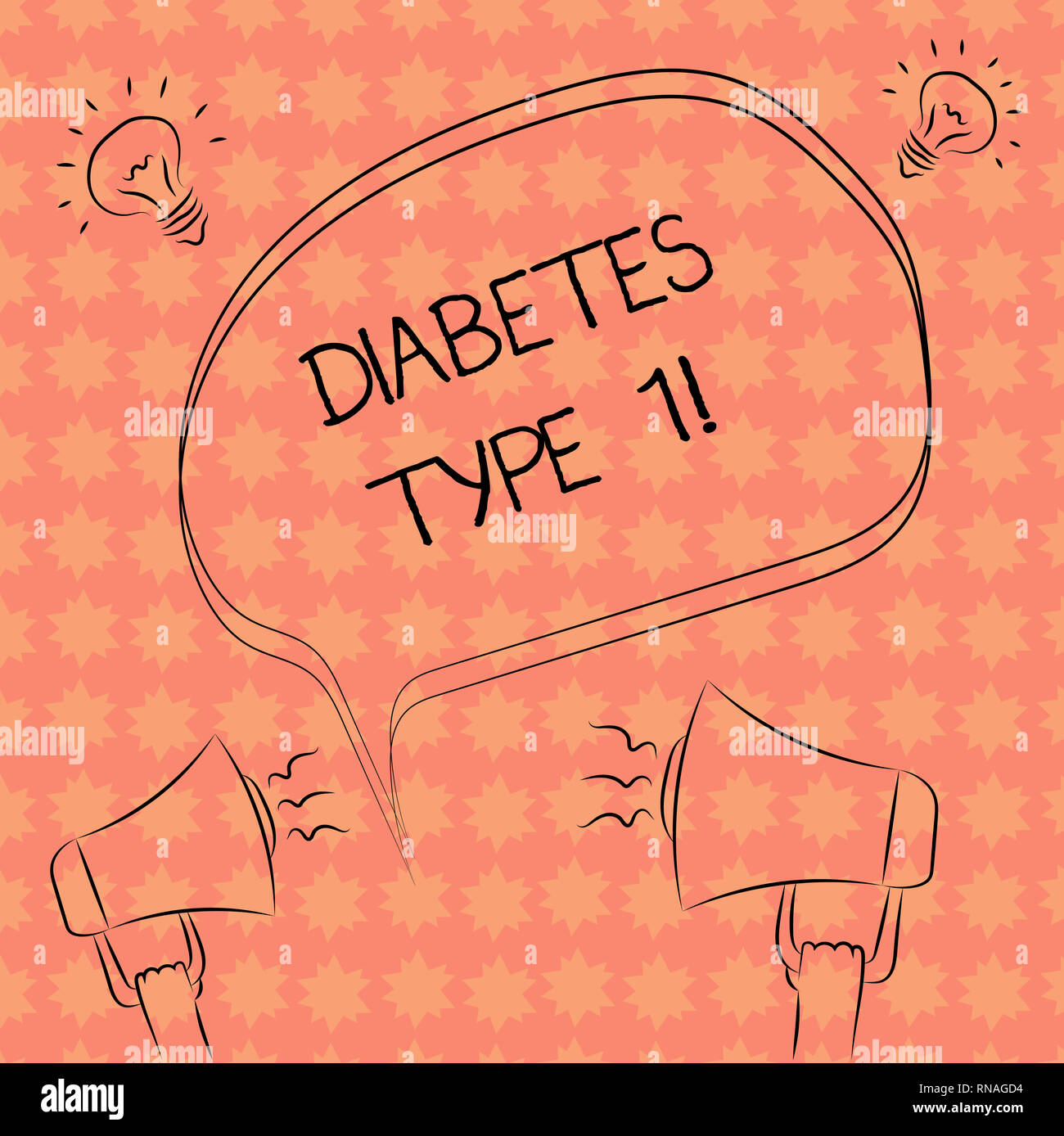 Writing note showing Diabetes Type 1. Business photo showcasing ...