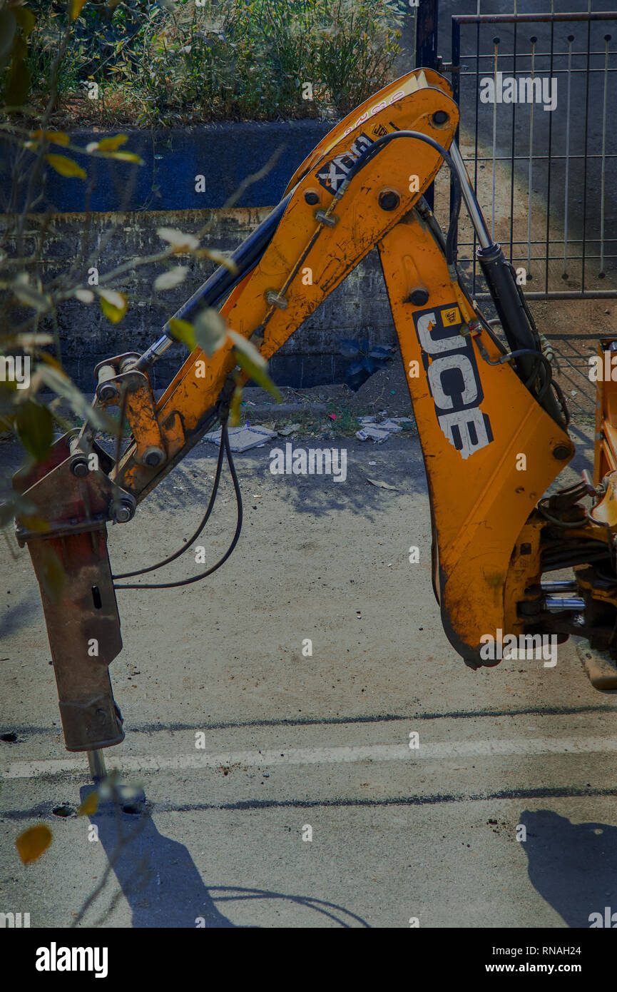 Jcb backhoe hi-res stock photography and images - Alamy