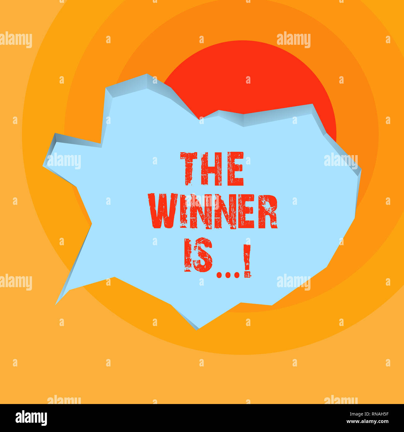 Conceptual hand writing showing The Winner Is . Business photo ...