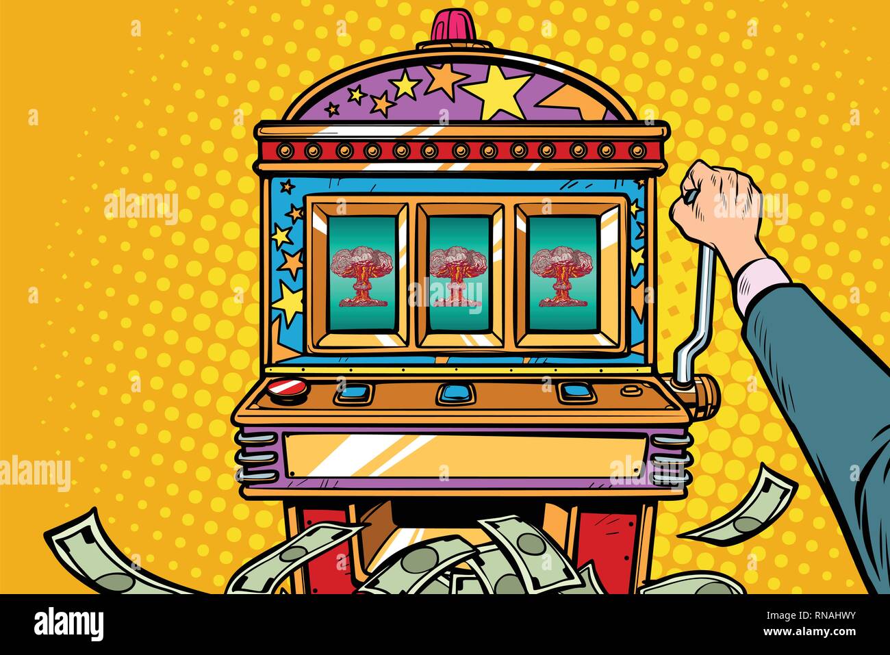 One armed bandit fruit machine hi-res stock photography and images - Alamy