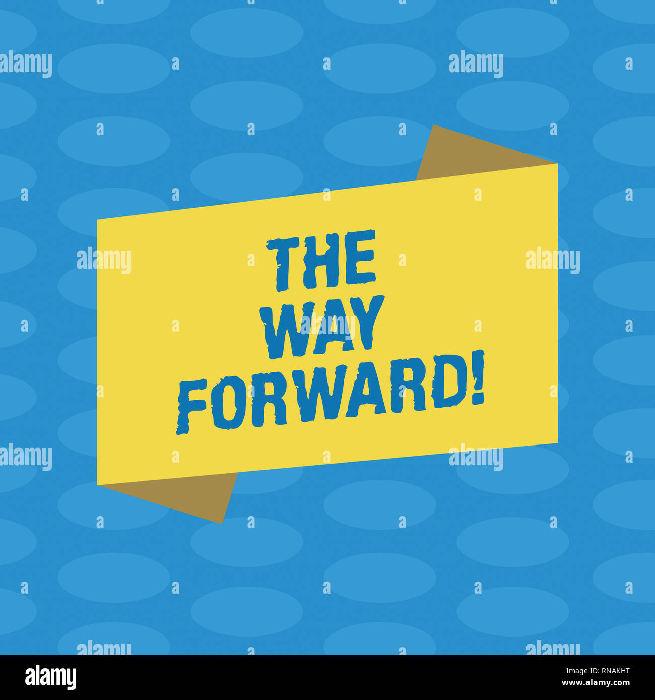 Word writing text The Way Forward. Business concept for Direction to ...