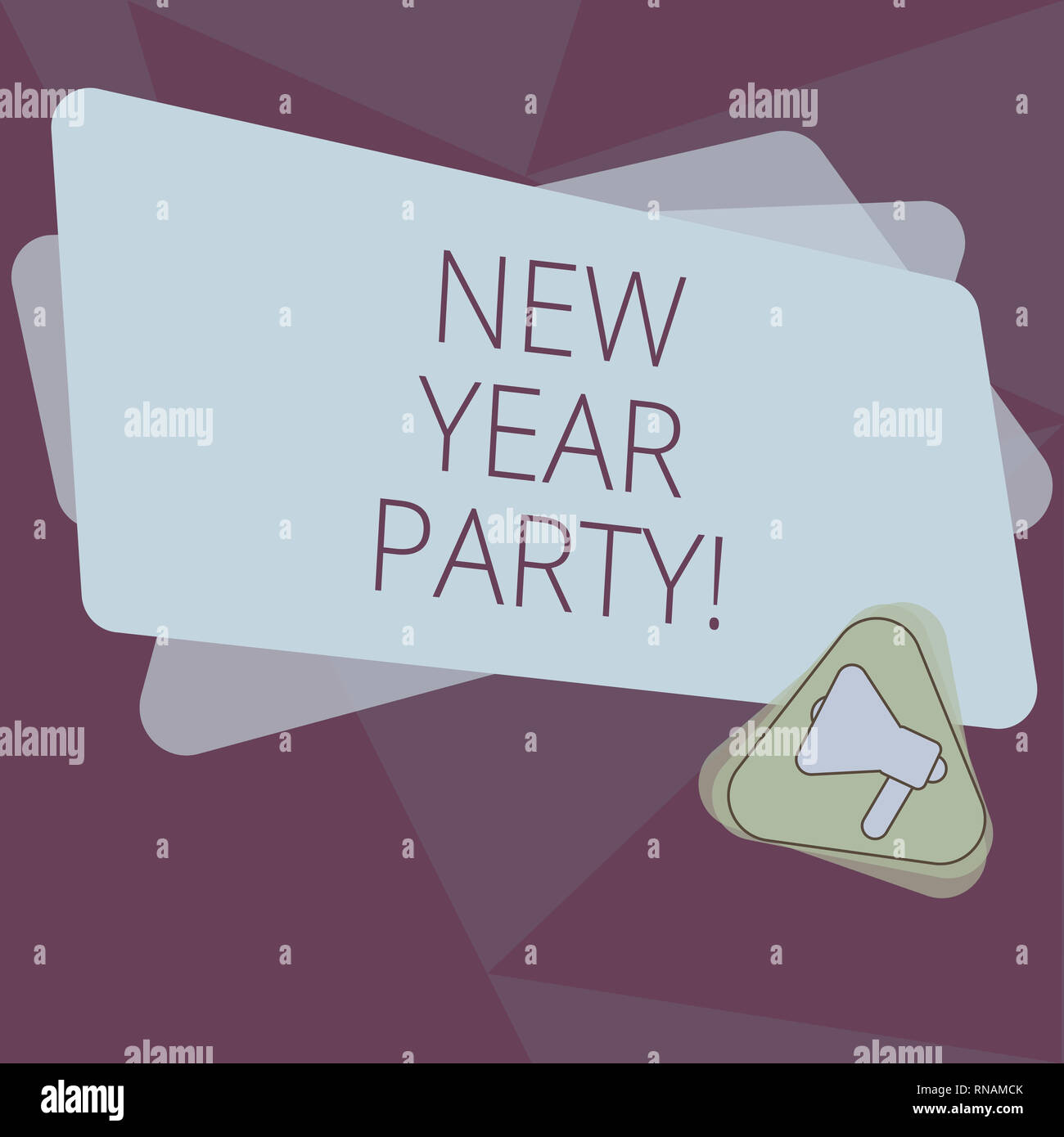 Writing note showing New Year Party. Business photo showcasing ...