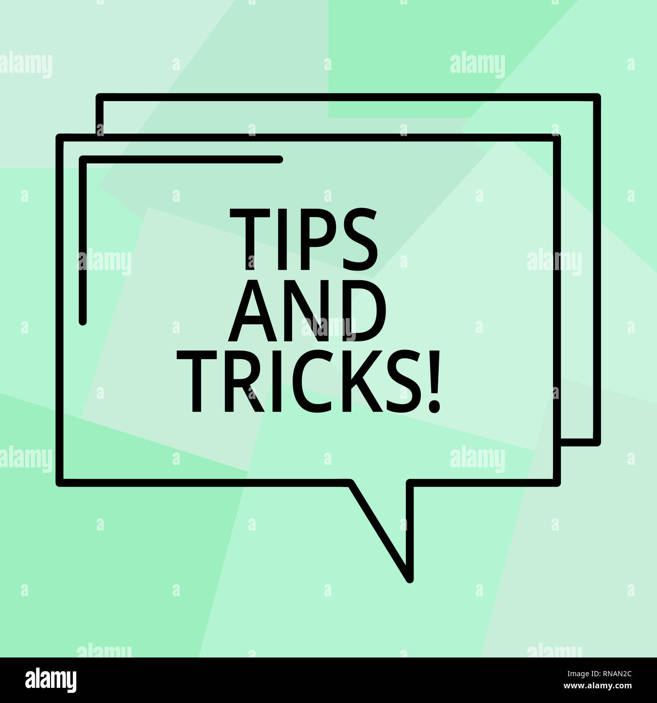 Conceptual hand writing showing Tips And Tricks. Business photo text ...