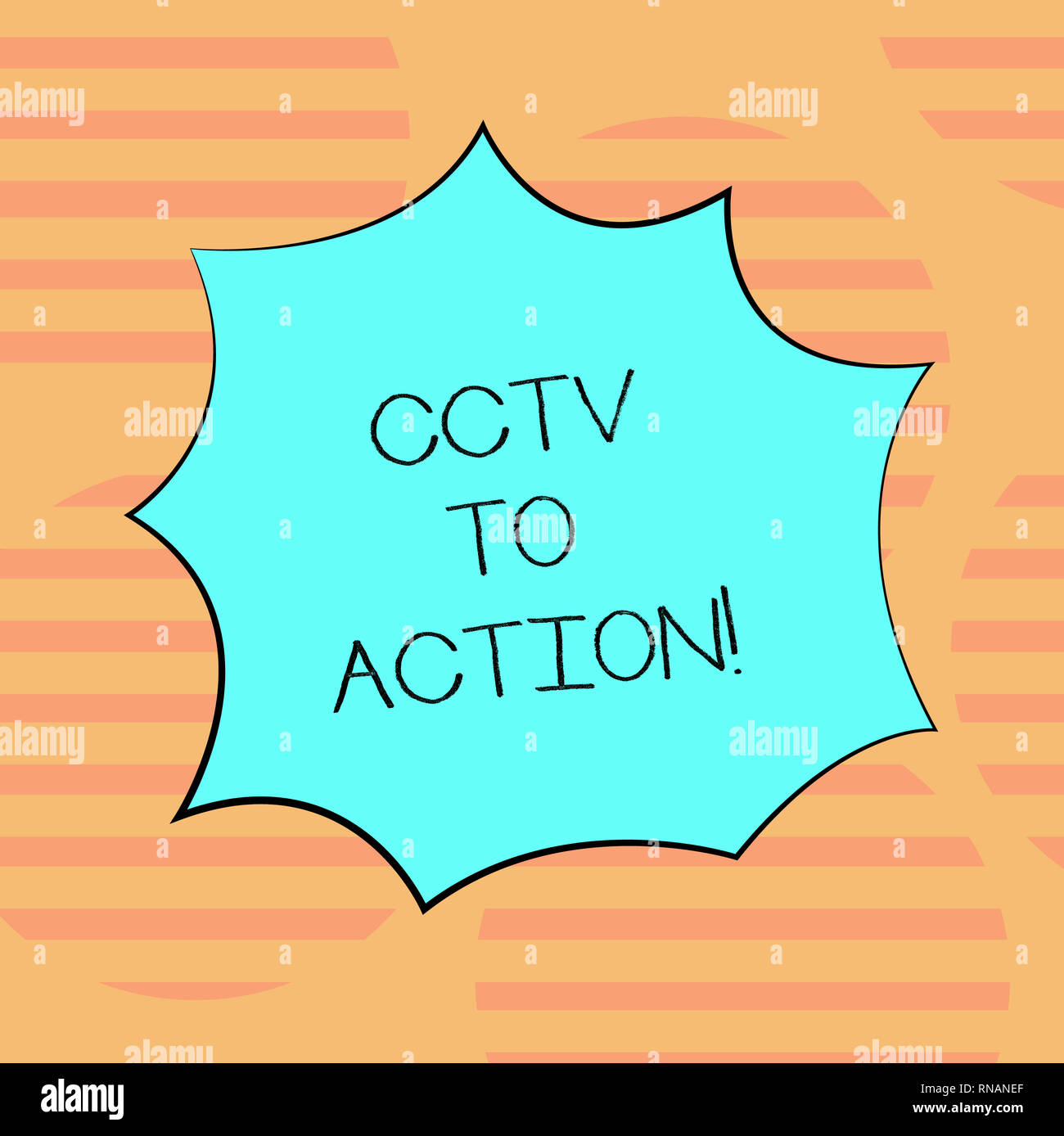 Word writing text Cctv In Action. Business concept for Selfcontained ...