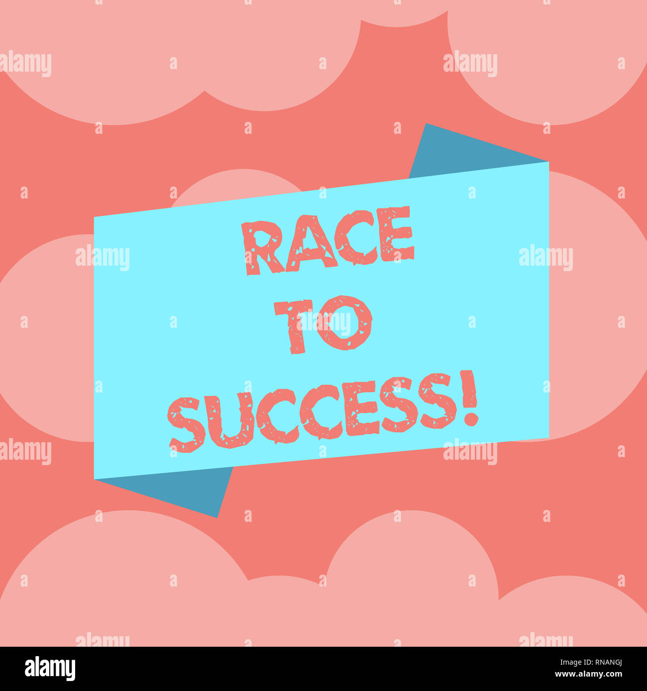Writing note showing Race To Success. Business photo showcasing ...