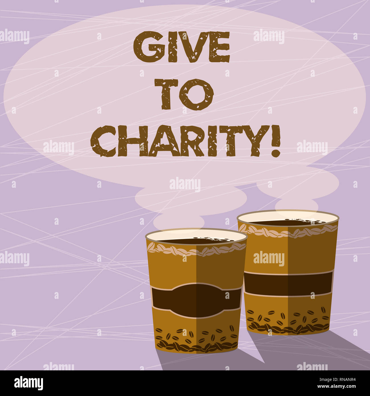 Handwriting text Give To Charity. Concept meaning Donate giving things ...