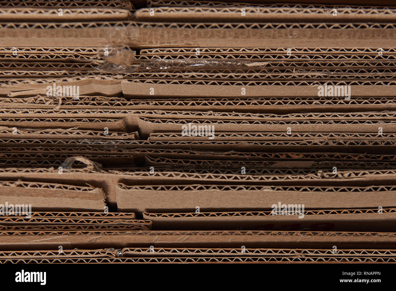Folded cardboard hi-res stock photography and images - Alamy