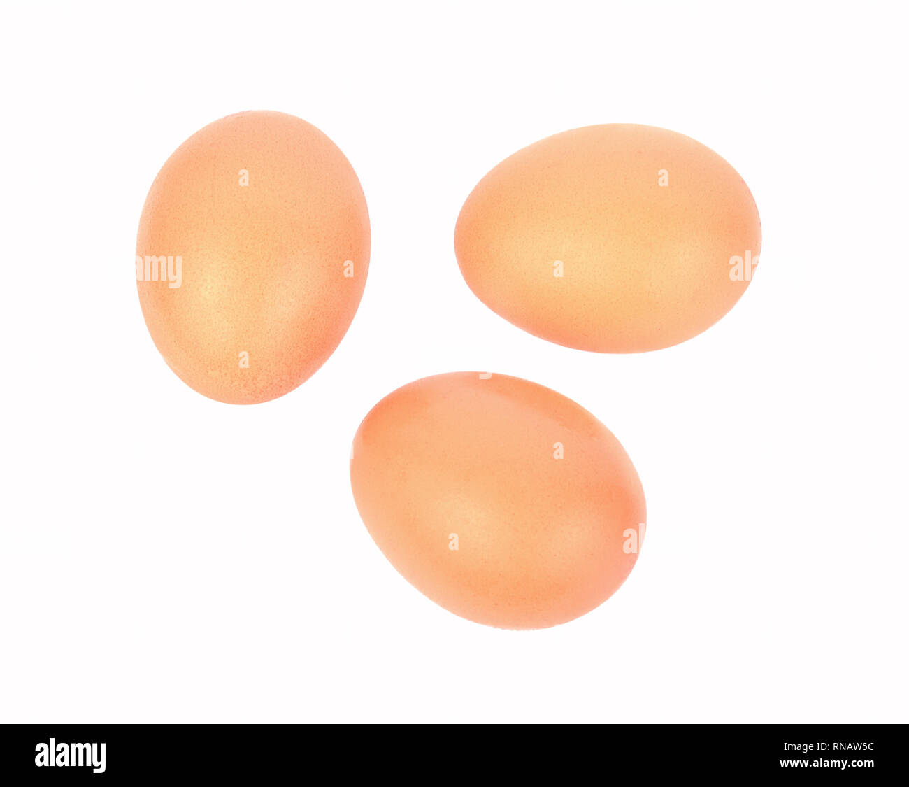 Eggs isolated on white background Stock Photo - Alamy