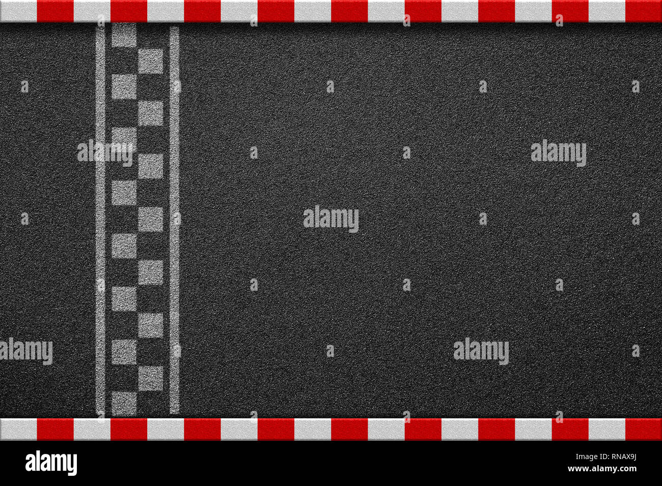 Finish line racing background top view Stock Photo - Alamy