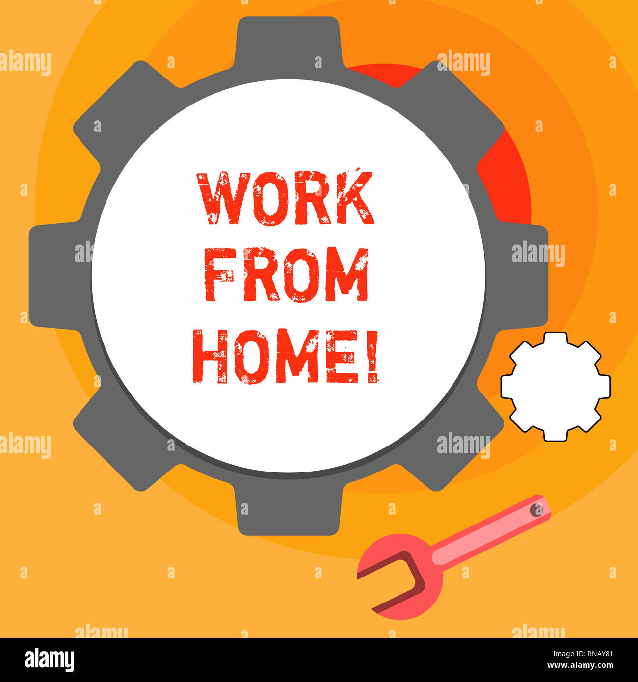 Word writing text Work From Home. Business concept for Freelance job ...