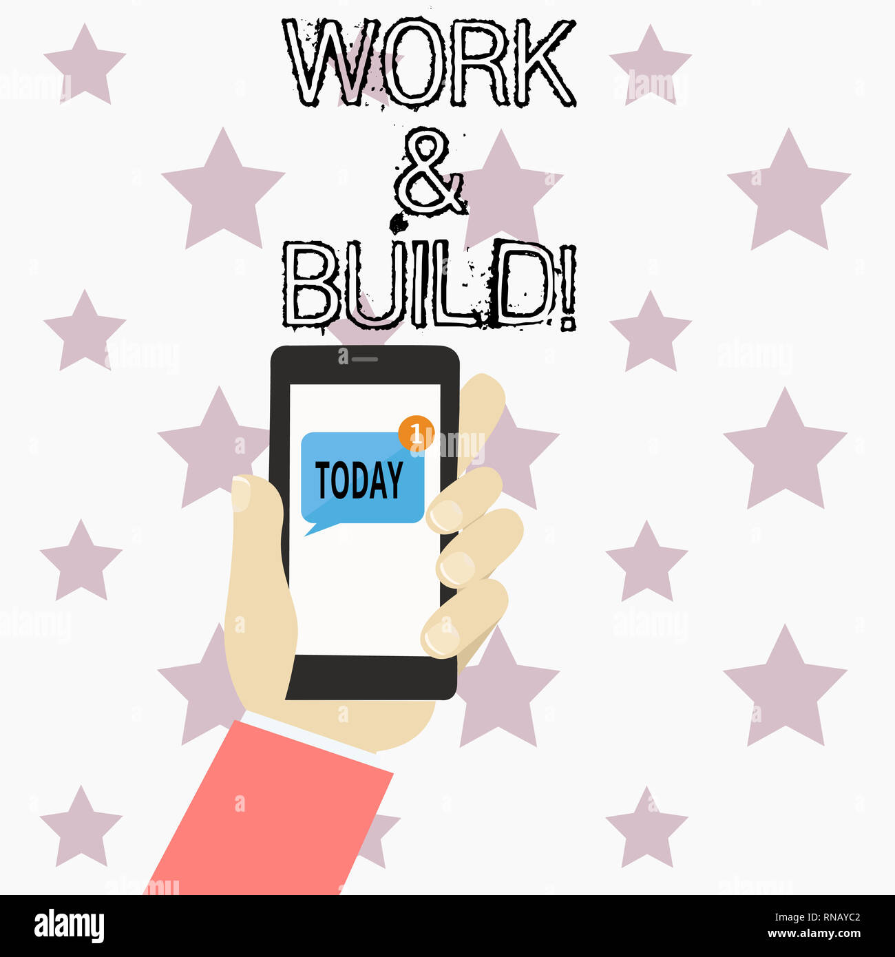 Construction workers continue working Cut Out Stock Images & Pictures ...