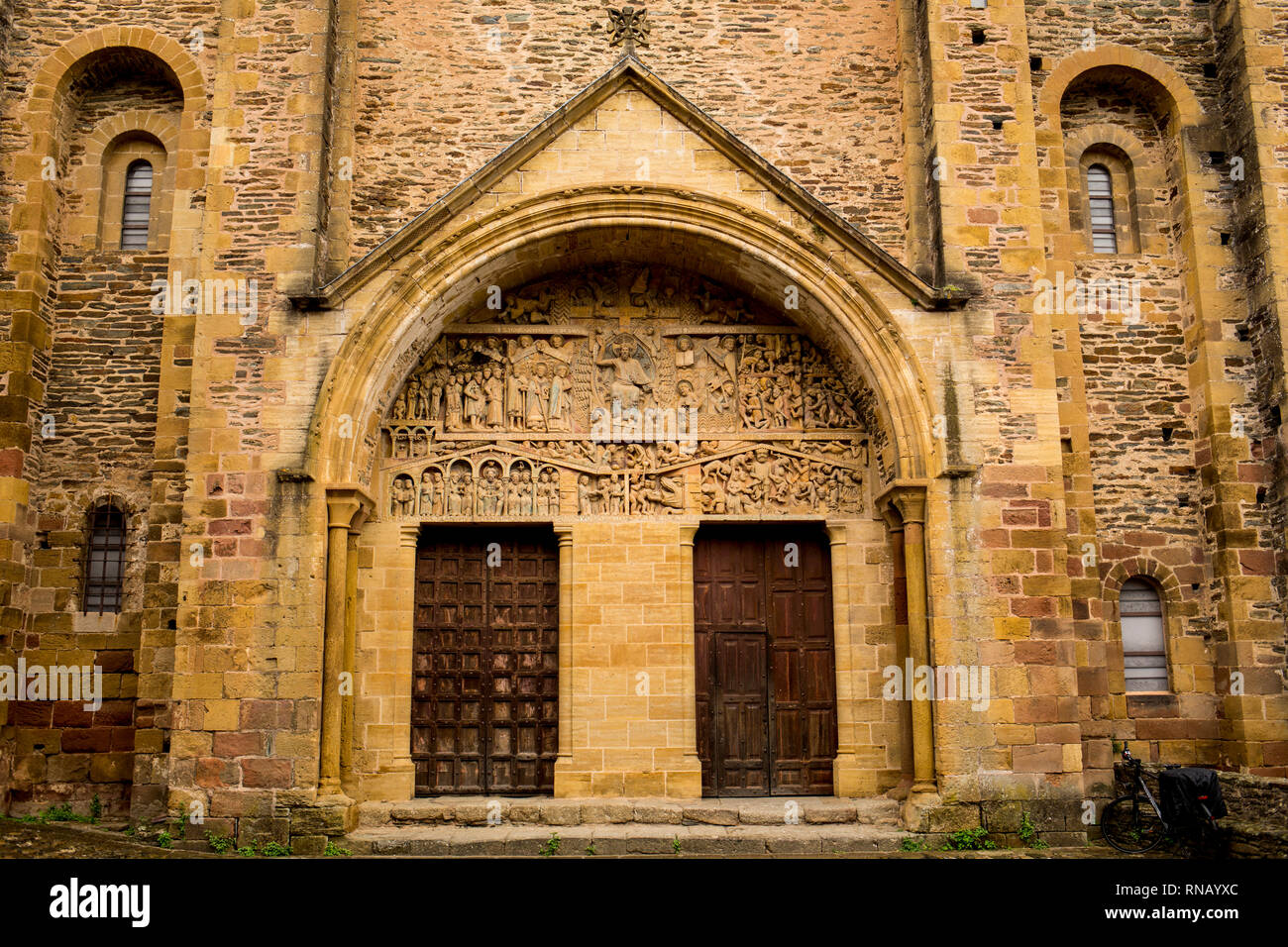 Sainte foy abbey church tympanum hi-res stock photography and images ...