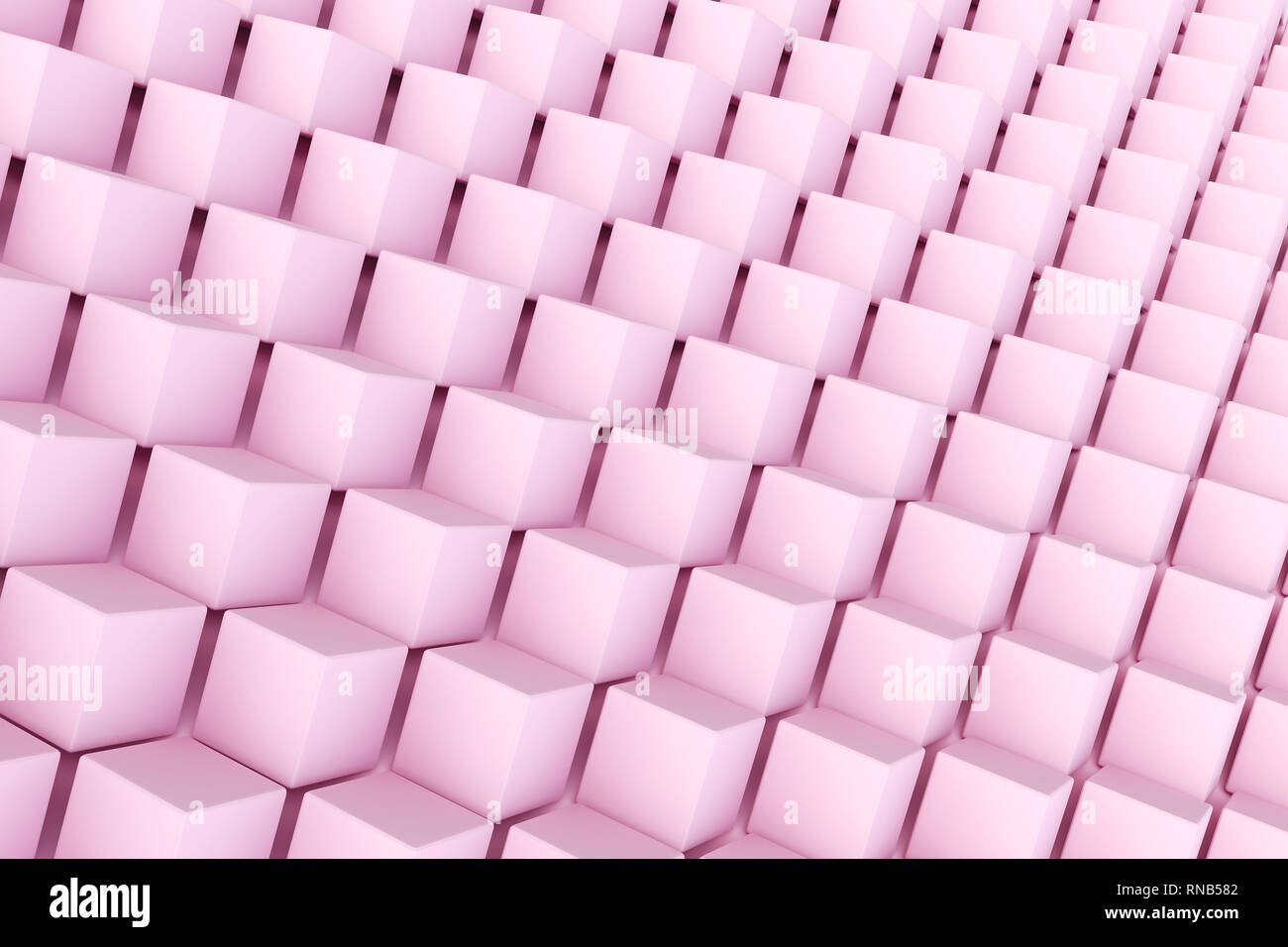 Pink cube background hi-res stock photography and images - Alamy