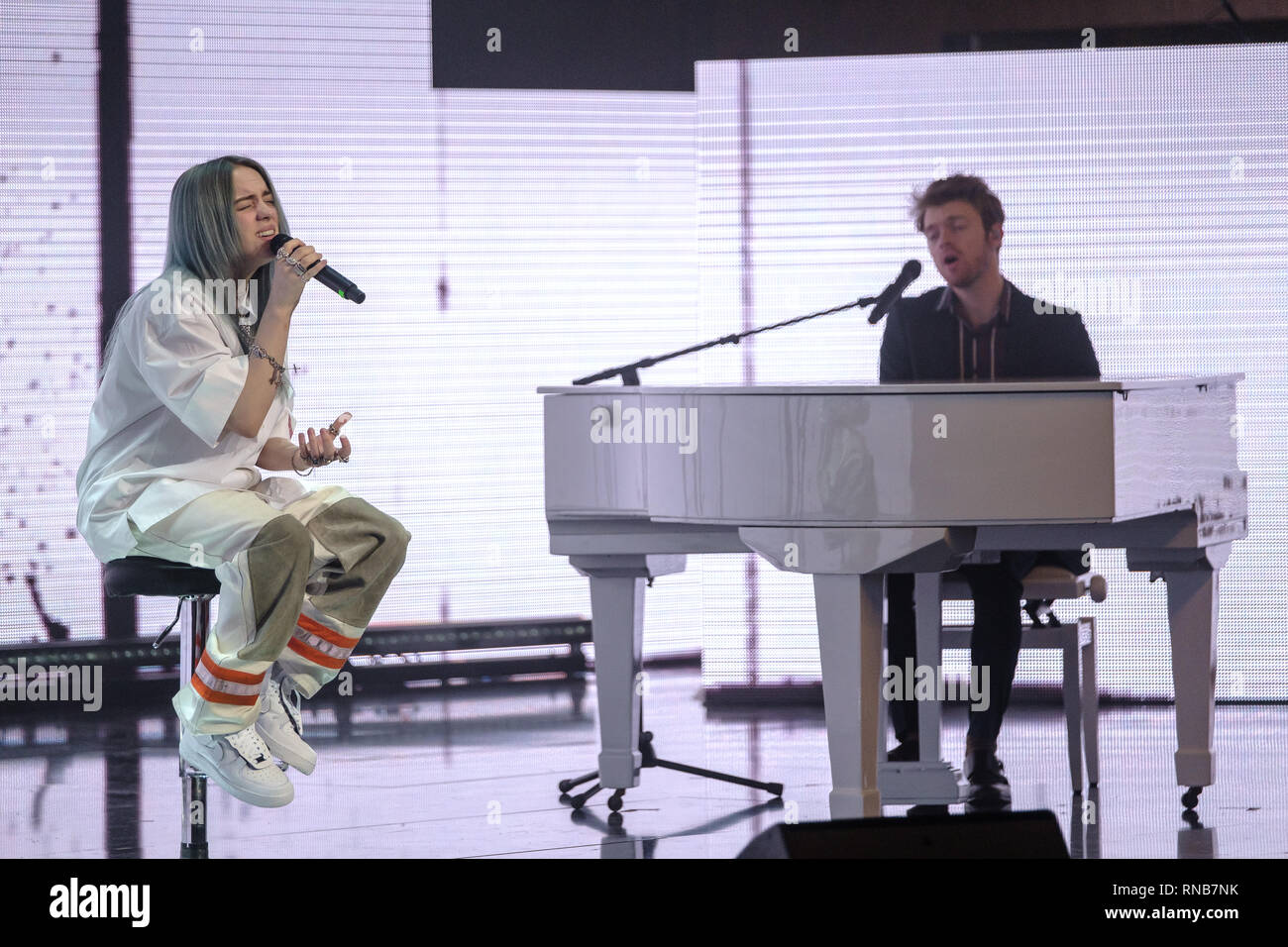 Billie eilish concert hi-res stock photography and images - Alamy