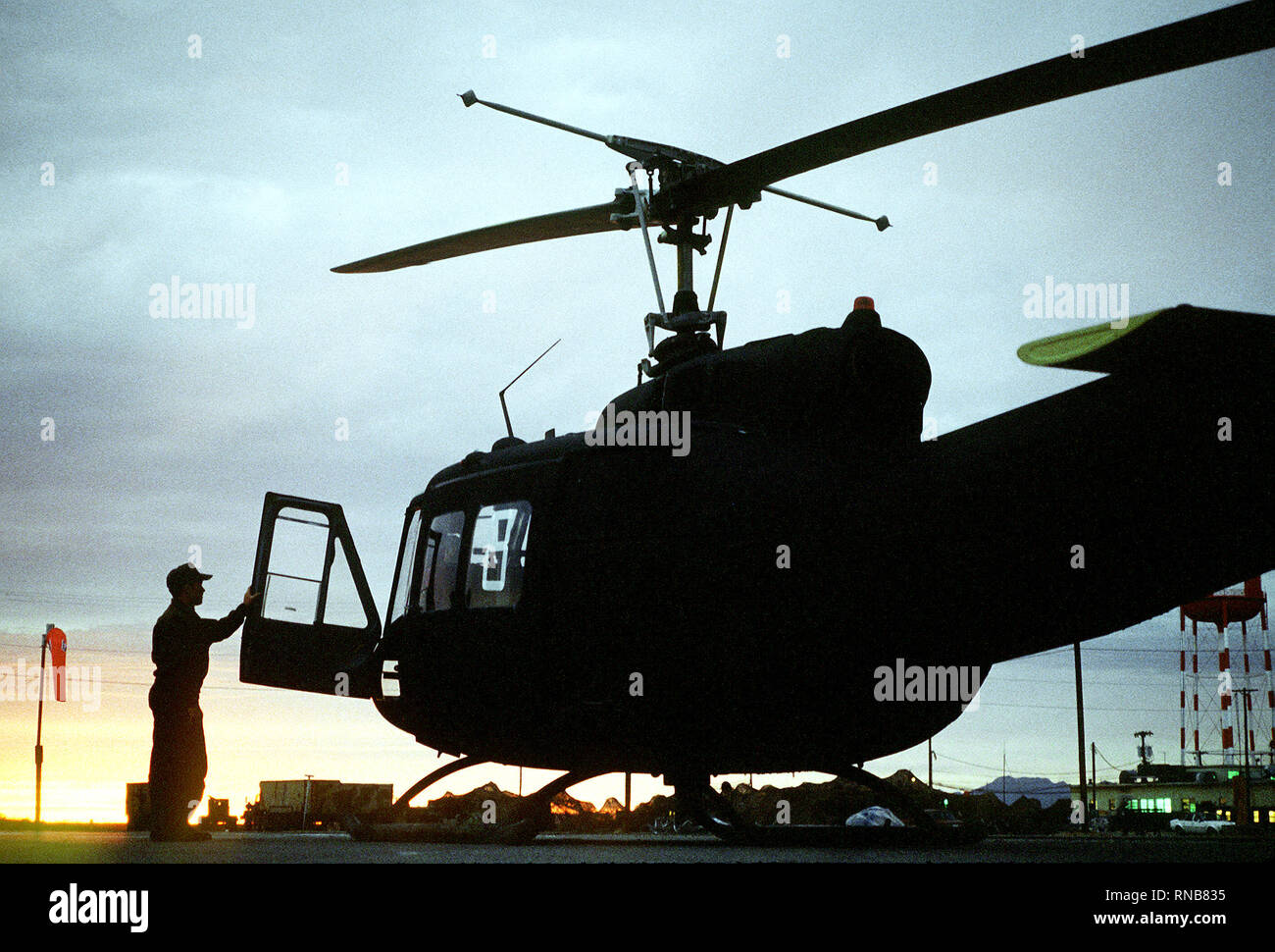 1981 uh 1 iroquois helicopter hi-res stock photography and images - Alamy