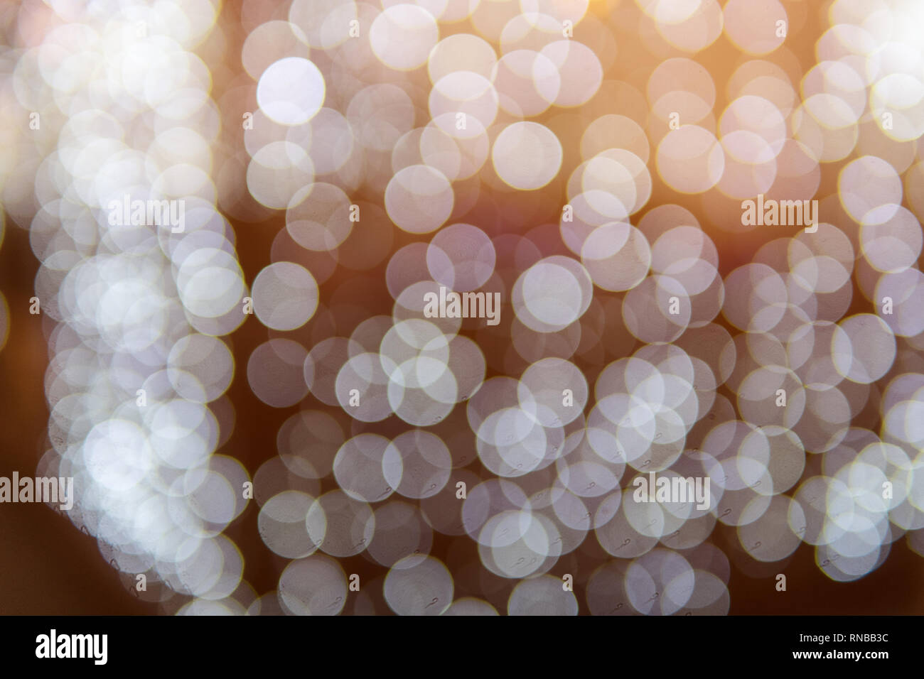 Blur white lights, defocused dots abstract texture. Shiny sparkles ...