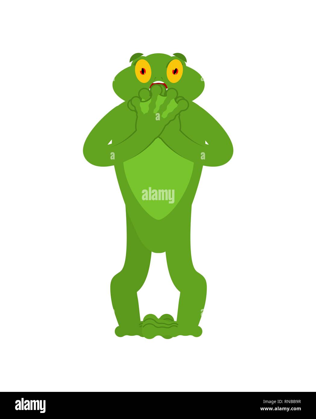 Modern frog amphibians Stock Vector Images - Alamy
