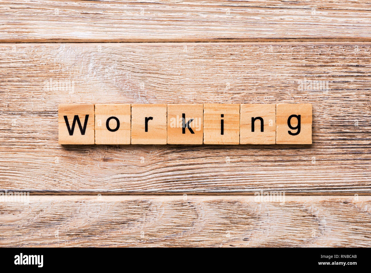 Working word hi-res stock photography and images - Alamy