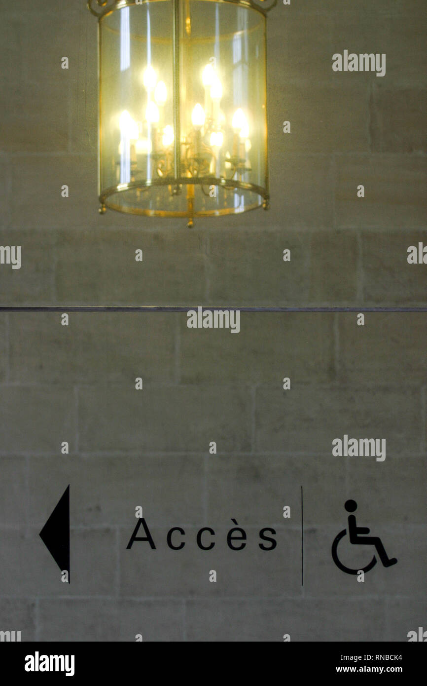 Wheelchair paris disability hi-res stock photography and images - Alamy