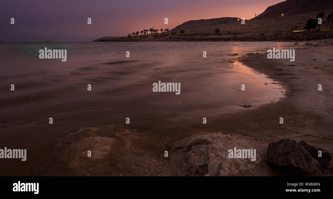 panorama view of the Dead Sea, Israel Stock Photo - Alamy