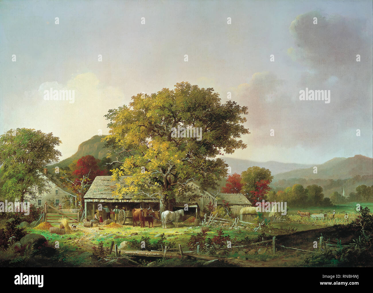 George henry durrie hi-res stock photography and images - Alamy