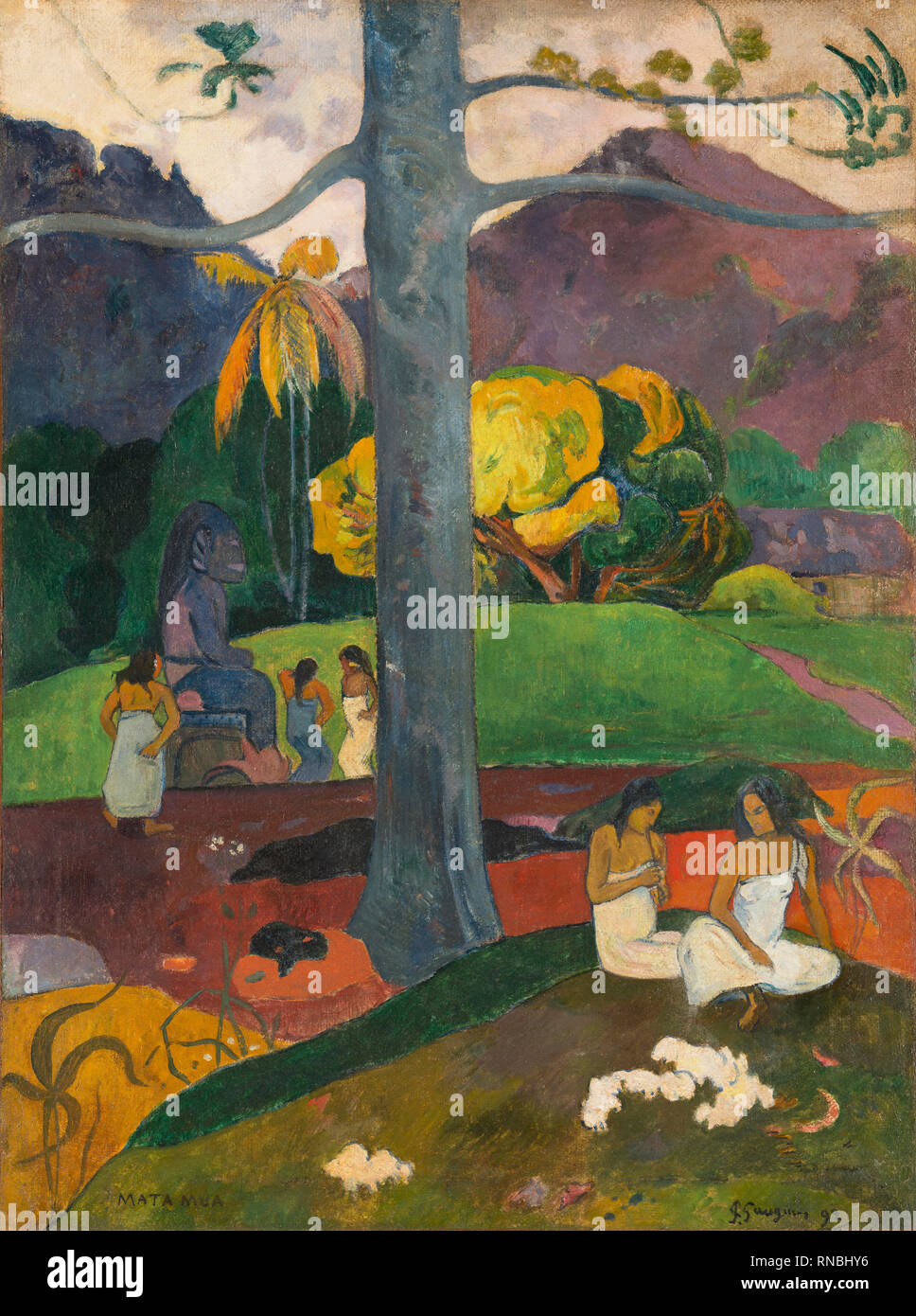 Paul Gauguin (Paris, 1848-Atuona, Marquesas Islands, 1903). Mata Mua ...