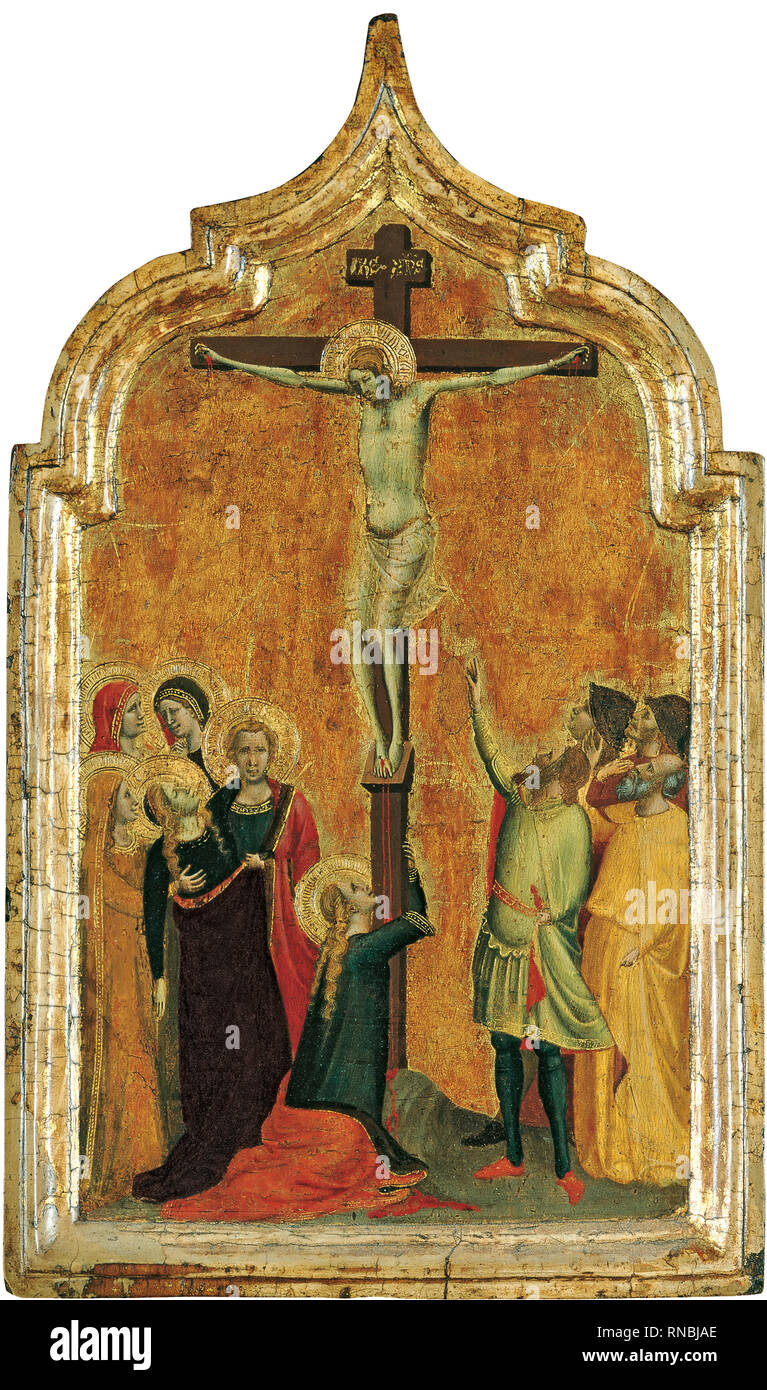 Italian gothic bible crucifixion hi-res stock photography and images - Alamy