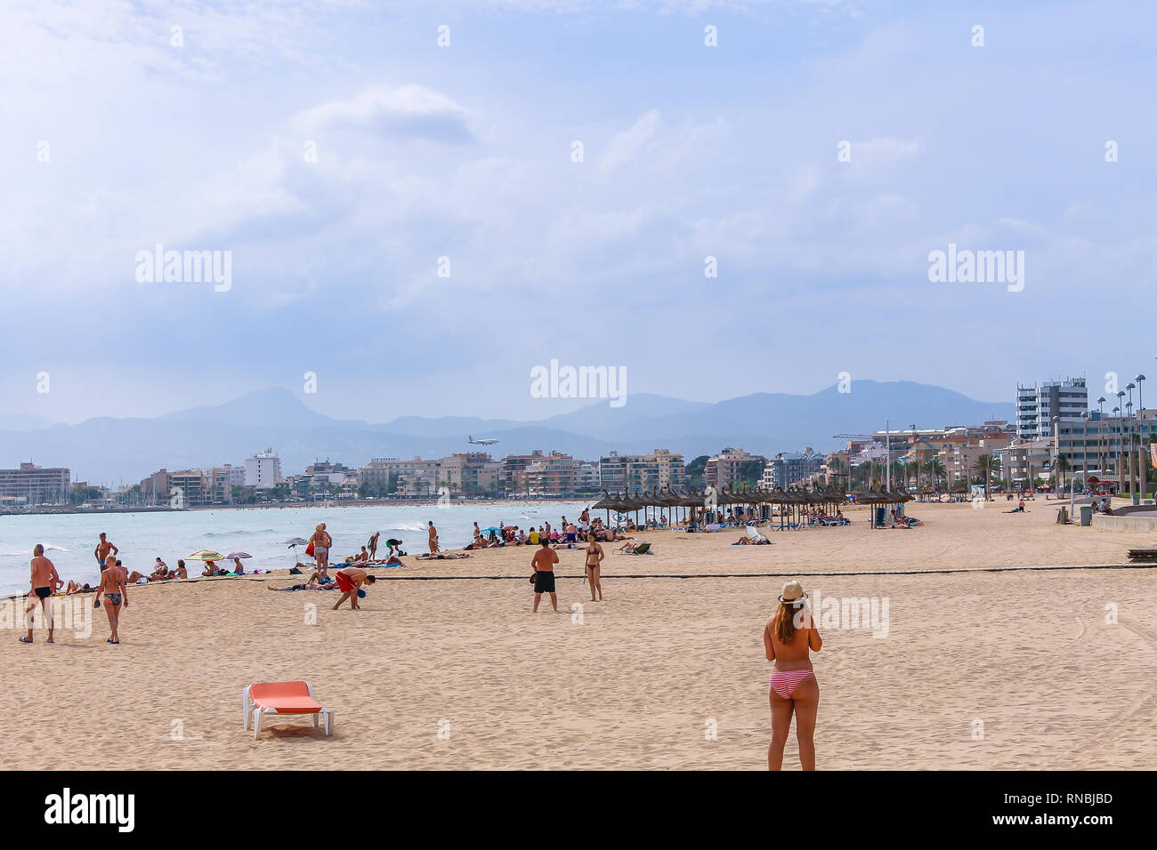 El arenal playa de palma mallorca hi-res stock photography and images ...
