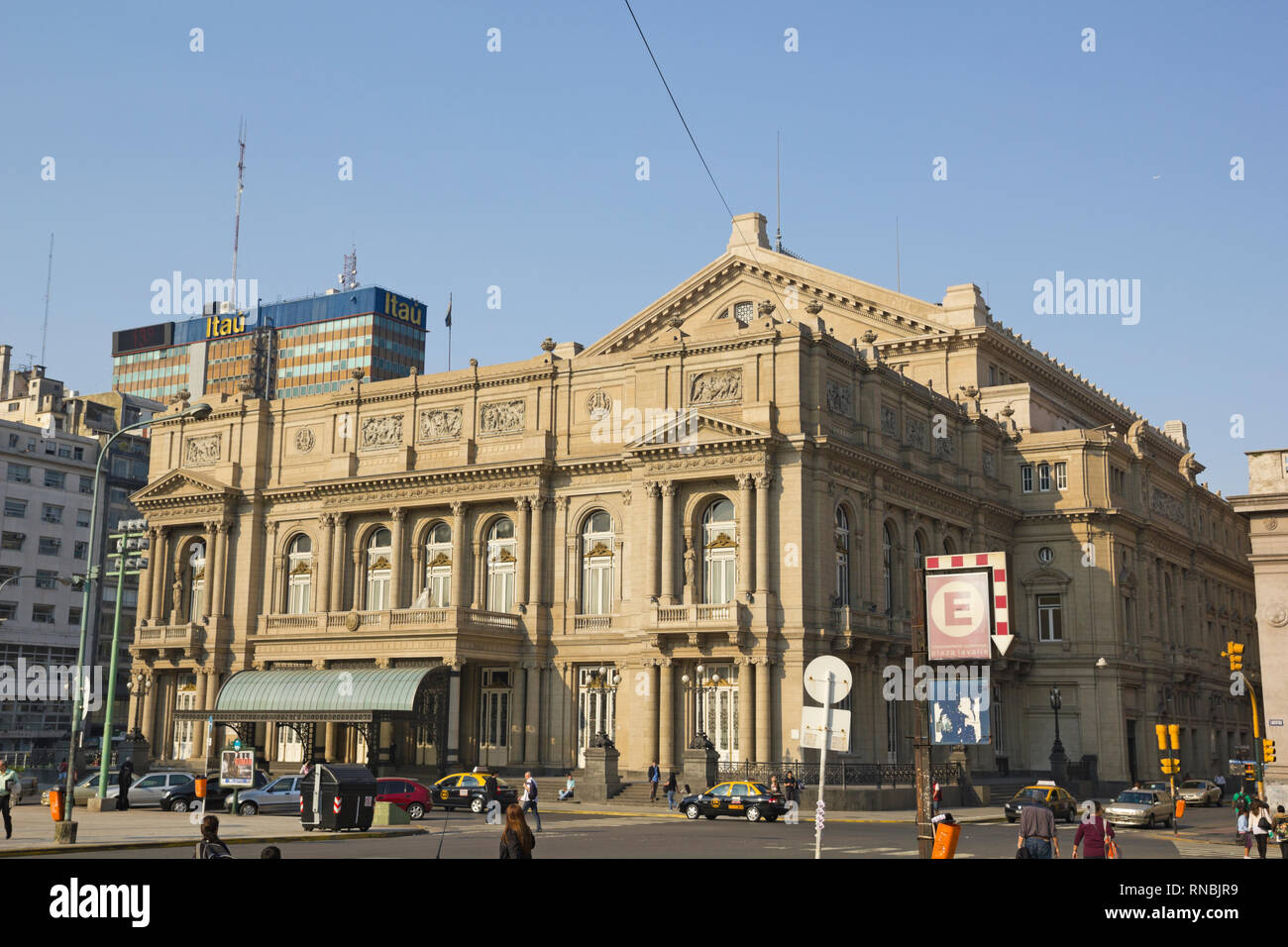 BUENOS AIRES - SEP 11: Colon Theatre on October 1, 2012 in Buenos Aires ...