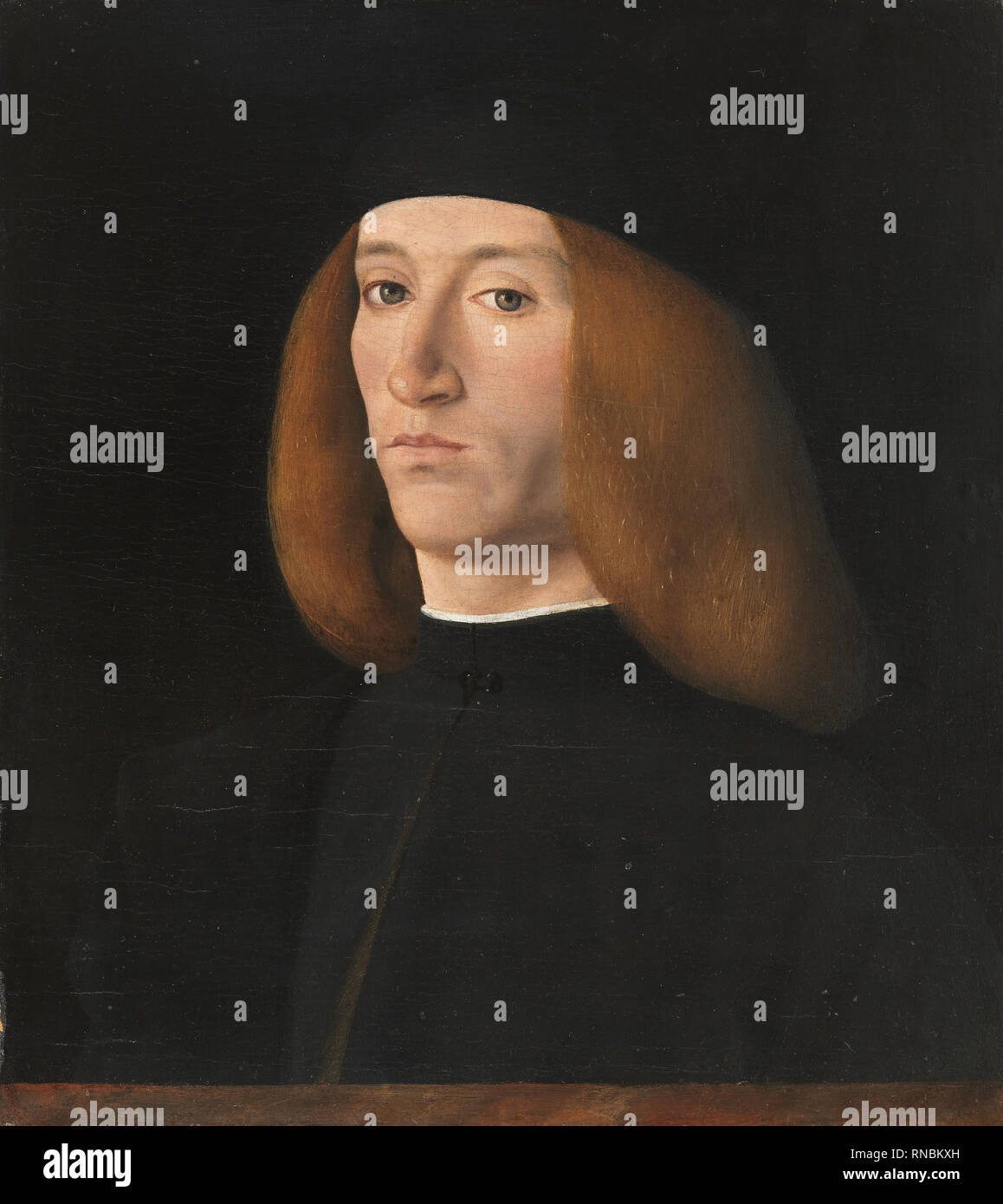 Andrea Solario (Milan, ca. 1465-1524). Portrait of a Young Man (1490s ...