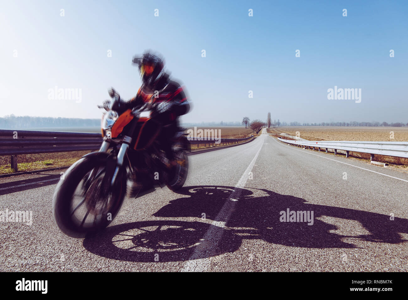 Riding on the road hi-res stock photography and images - Alamy