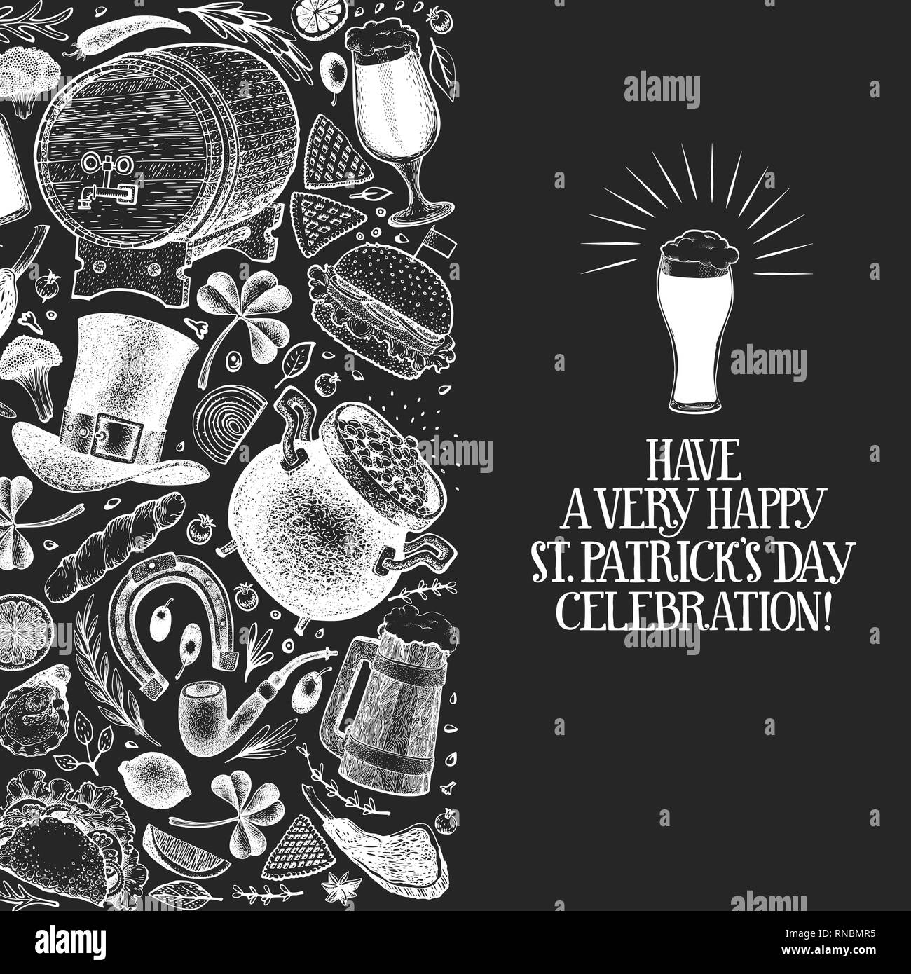 Menu cover design Black and White Stock Photos & Images - Alamy