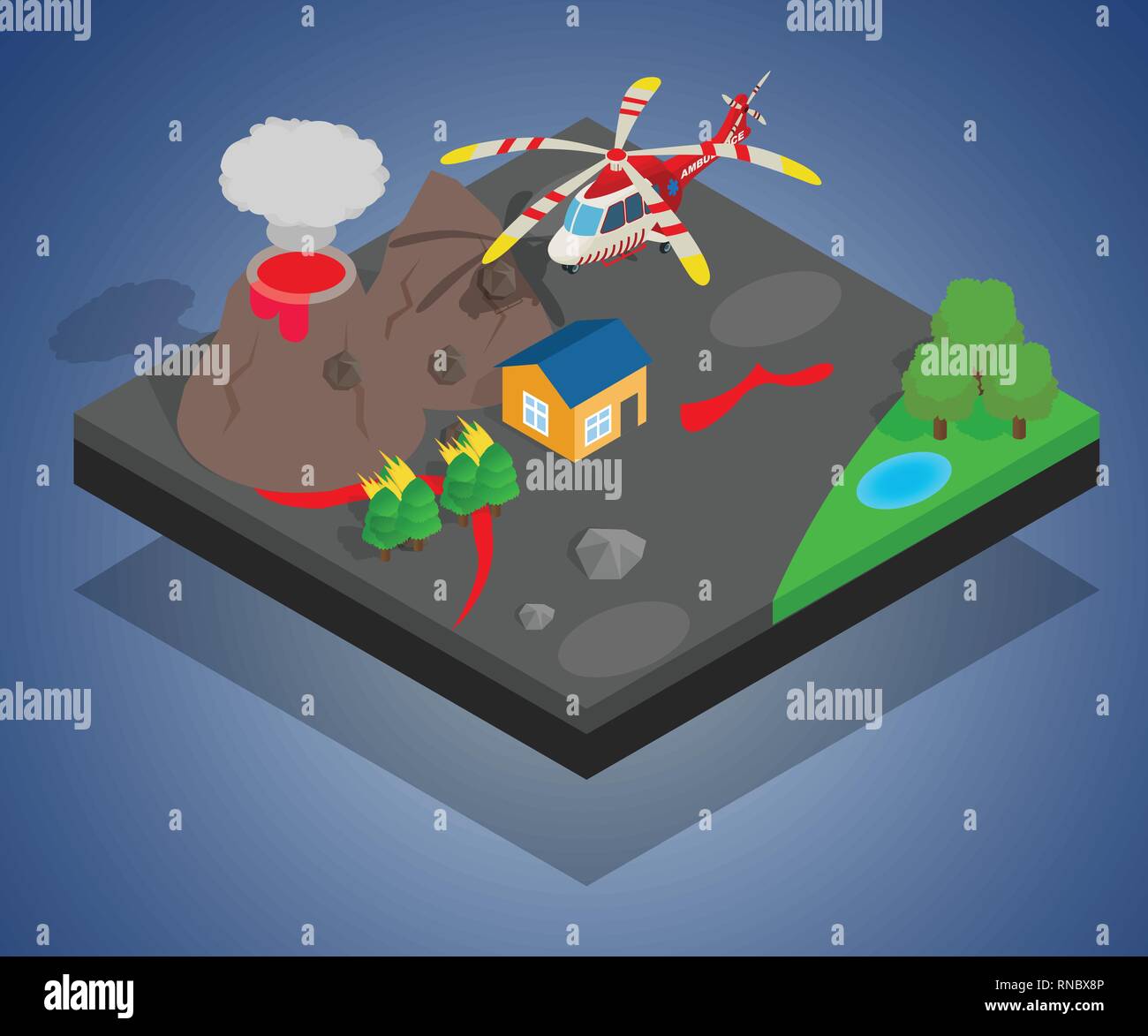 Tragic fire Stock Vector Images - Alamy