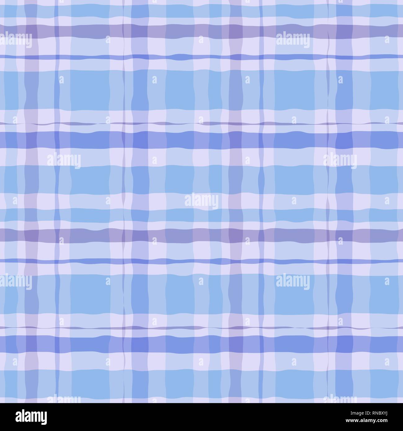 Hand drawn watercolor tartan plaid seamless pattern. Vector background ...
