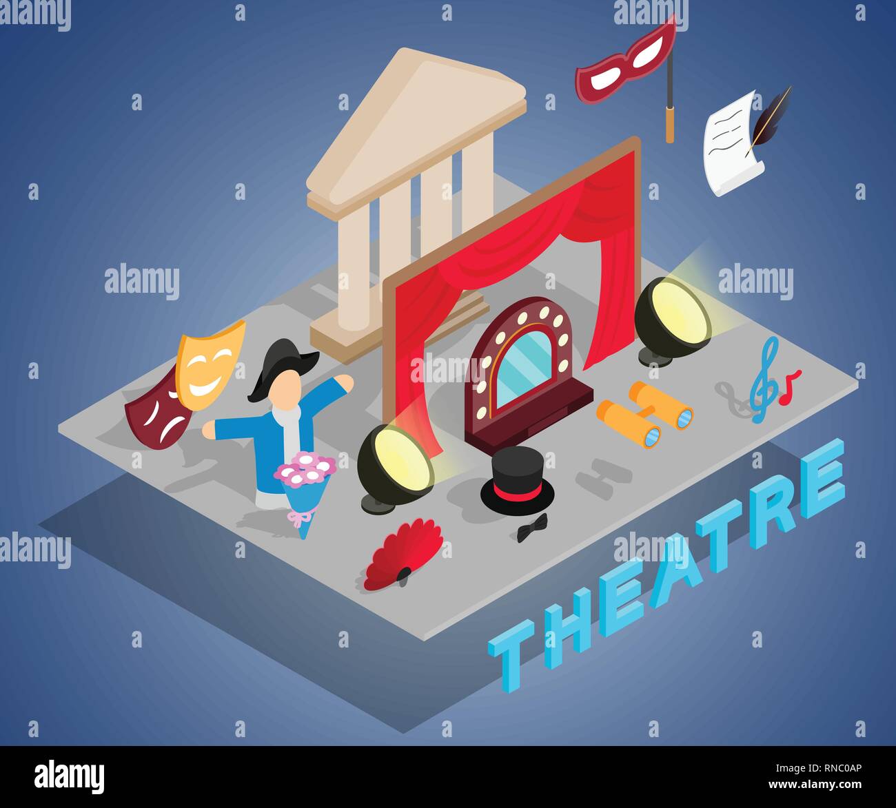 Happy birthday movie theatre theatre hi-res stock photography and ...