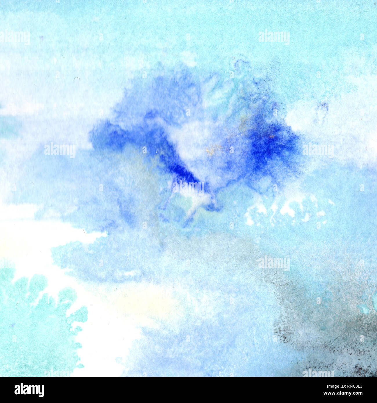 Splashes and Splotches clip art Aqua Watercolor glitter clipart Aqua ...