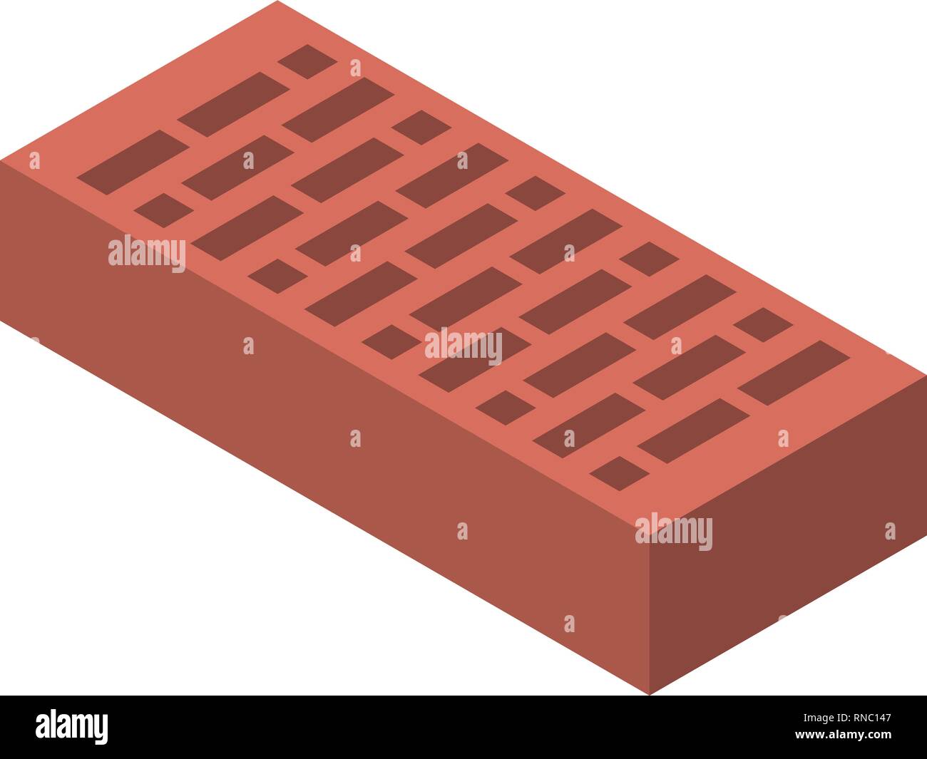 Brick icon, isometric style Stock Vector Image & Art - Alamy
