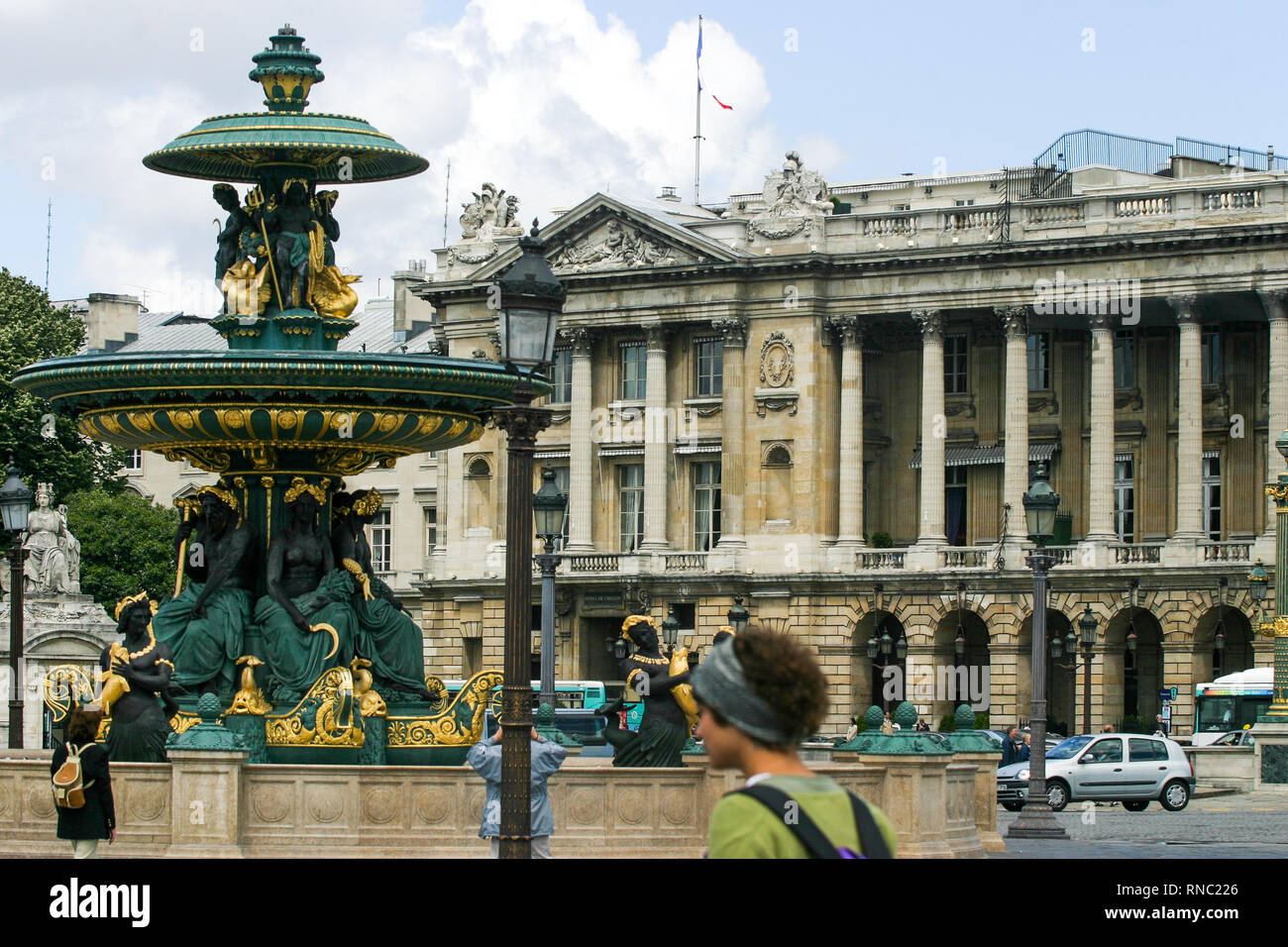 French Senate, Concorde square, Paris, France Stock Photo - Alamy