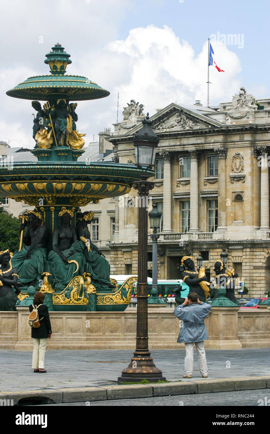 French Senate, Concorde square, Paris, France Stock Photo - Alamy