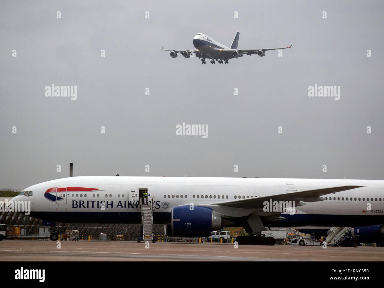 Boac boeing 747 hi-res stock photography and images - Alamy